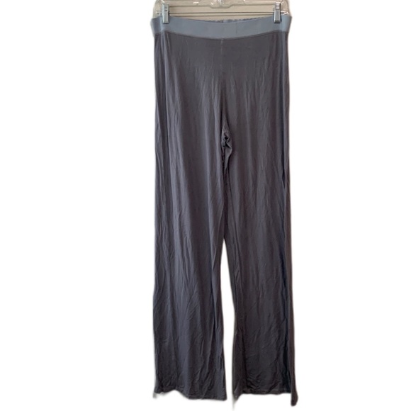 SKIMS | Pants & Jumpsuits | Skim Gray Wide Leg Lounge Pants | Poshmark